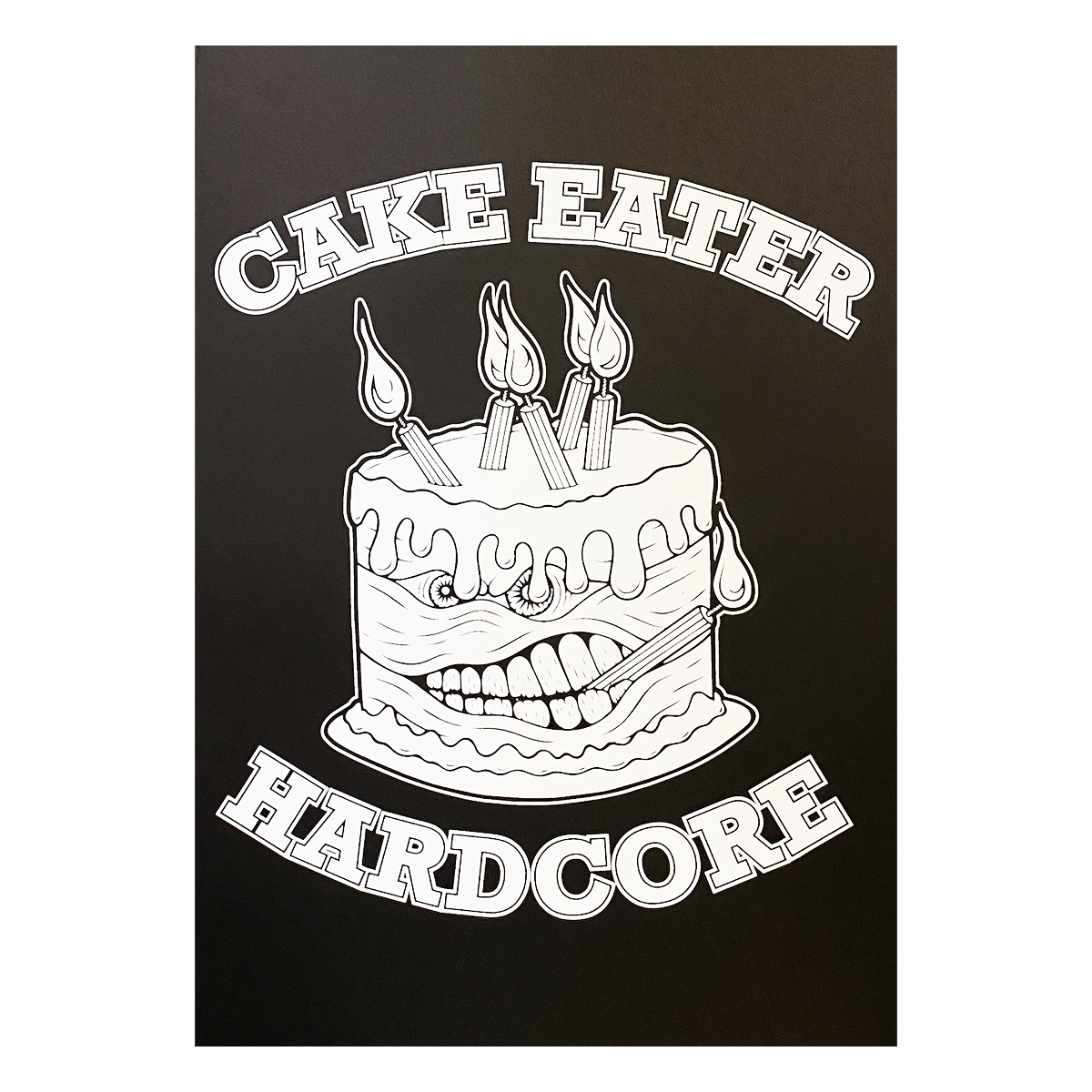 Cake Eater - Poster B&W 15" x 20" – Deadandburiedinc