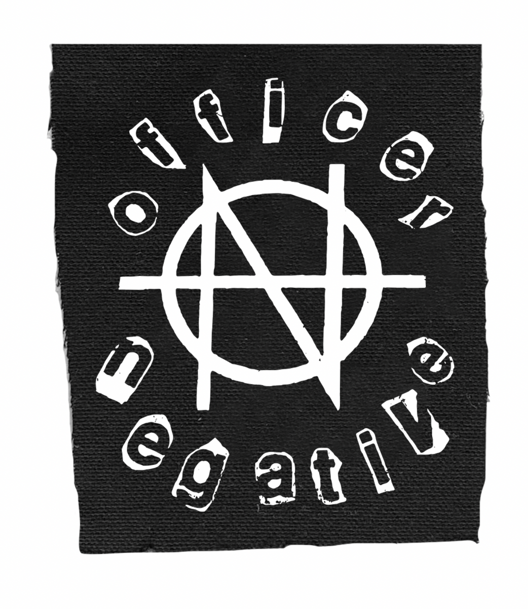 Officer Negative - Logo 6" x 4" Patch – Deadandburiedinc